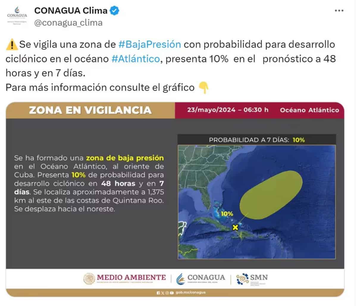 Trayectoria de Huracán Alberto: estados que afectará | Tus Buenas Noticias