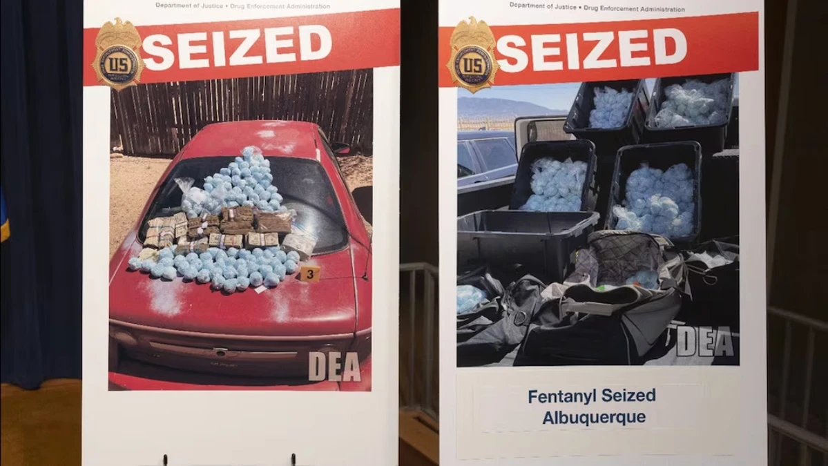 Estados Unidos asegura 3 millones de pastillas de fentanilo