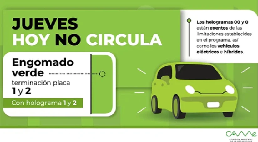 Hoy No Circula 4 de junio de 2026